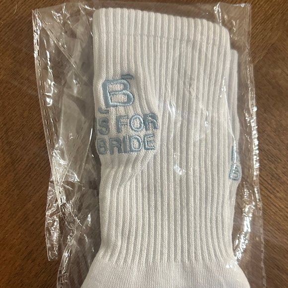 Other | White B Is For Bride Pilates Socks | Poshmark